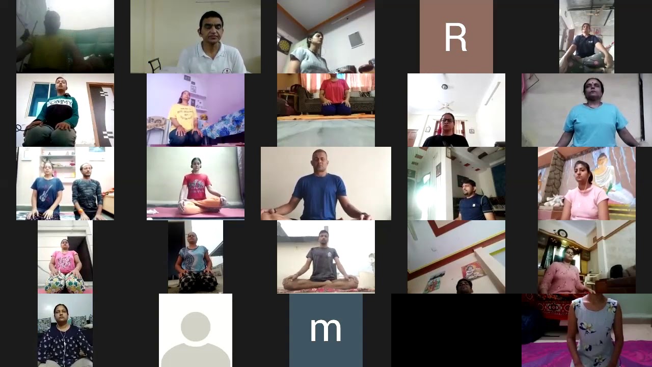 20/06/2020# PRACTICAL CLASS# six weeks certificate course in yoga - YouTube