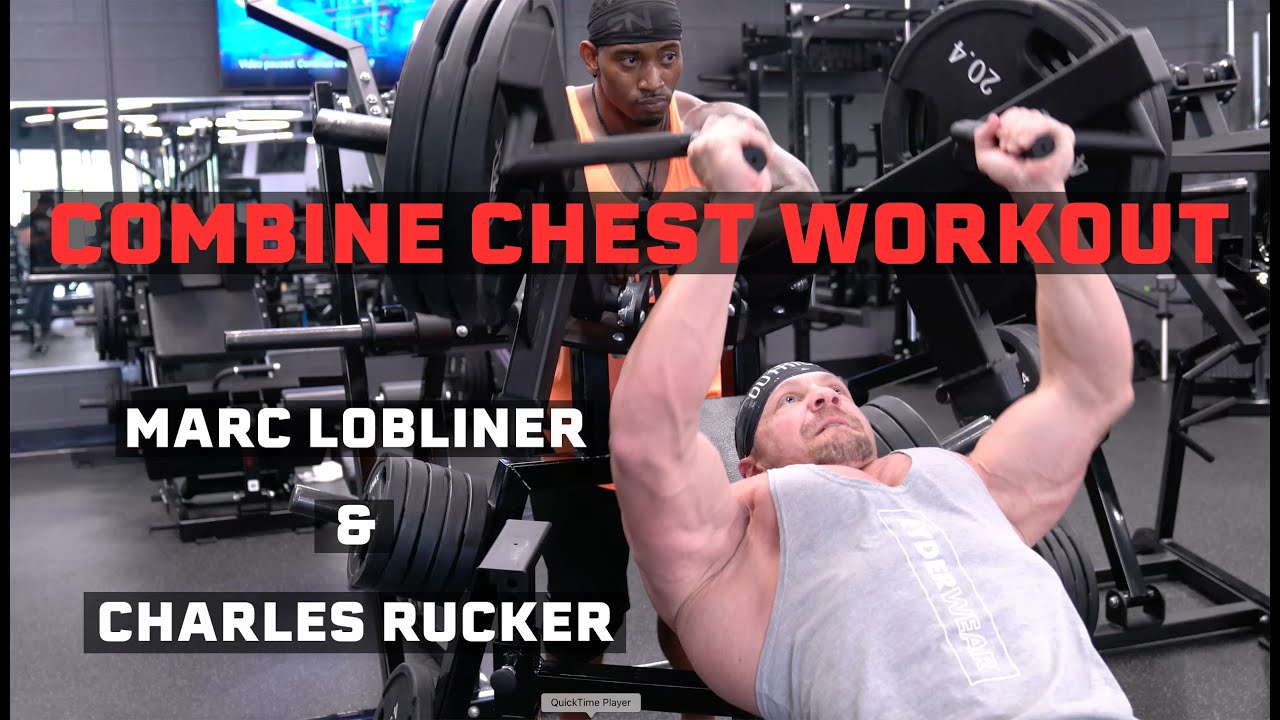 COMBINE BENCH PRESS CHALLENGE! - Plus Heavy Dumbbell Press and Chest ...