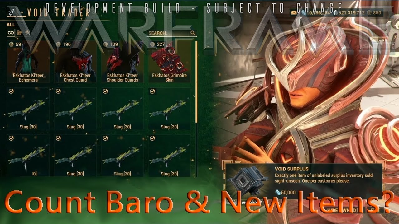 Warframe: Analyzing Baro Ki'Teer's Special Edition and New Items ...