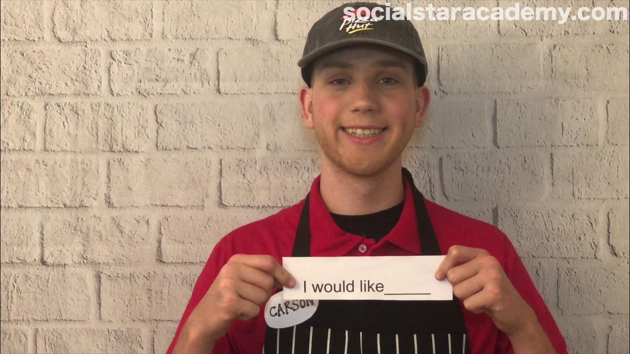 Conversations with Carson: Ordering from a Restaurant - YouTube