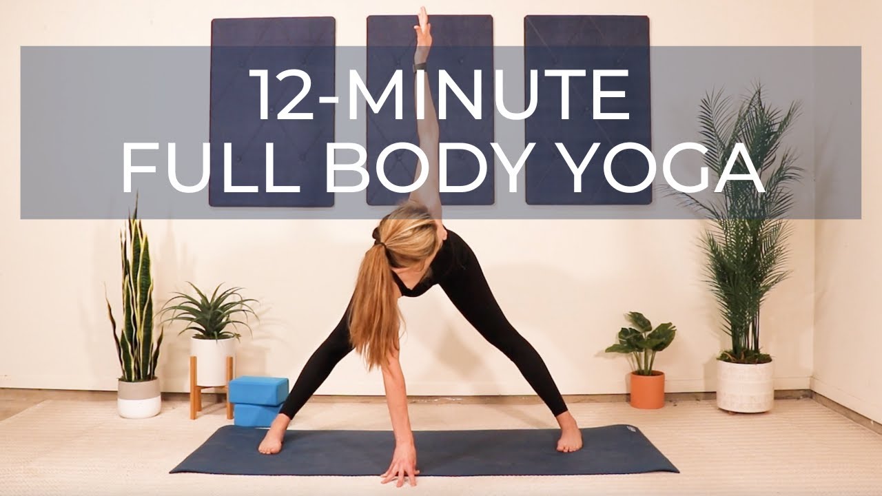 Full Body Yoga Sequence | 12 Minutes - YouTube