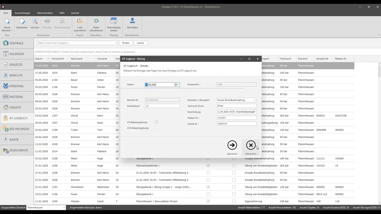 fireplan | Atemschutz-Logbuch - YouTube