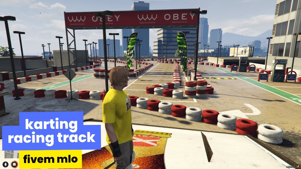 Karting racing track fivem mlo| Fivem Mods | Interior & map for ...
