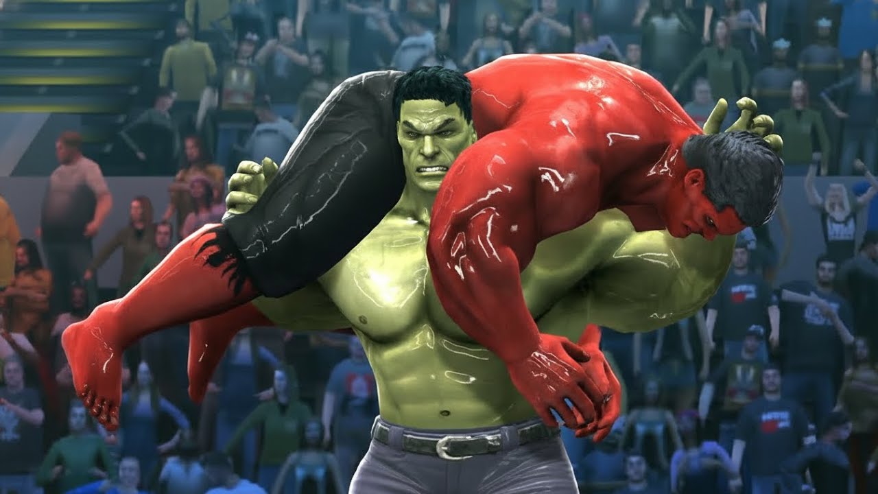 😨HULK VS RED HULK - Hell In A Cell Match - EPIC Battle - WWE 2K14🔥 ...