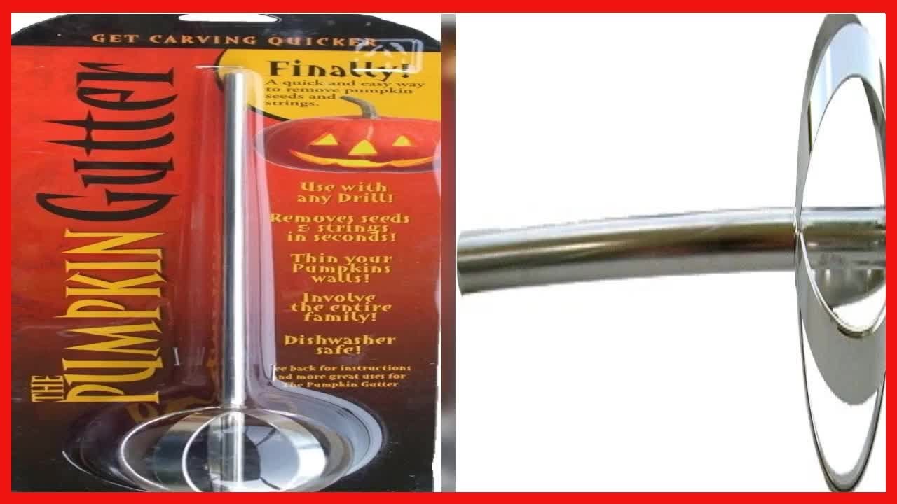 Dakota Products PG001 Pumpkin Gutter & Carving Tool - YouTube