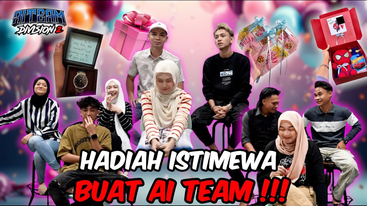 HADIAH ISTIMEWA BUAT AI TEAM !!! SPECIAL BETUL HADIAH SAFWAN... - YouTube