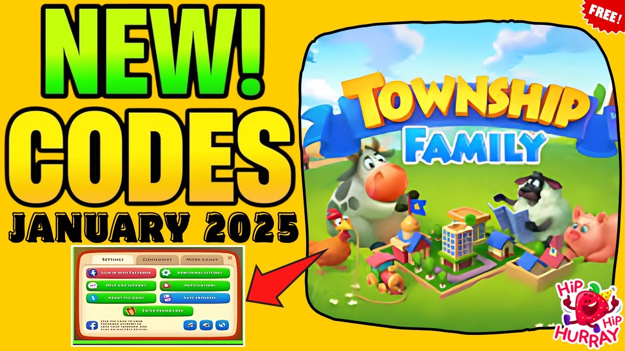 🎁JANUARY UPDATE 2025⚡CODES🎁TOWNSHIP PROMO CODES 2025 - TOWNSHIP PROMO ...