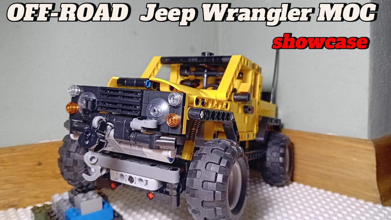 OFF-ROAD Jeep Wrangler MOC showcase - YouTube