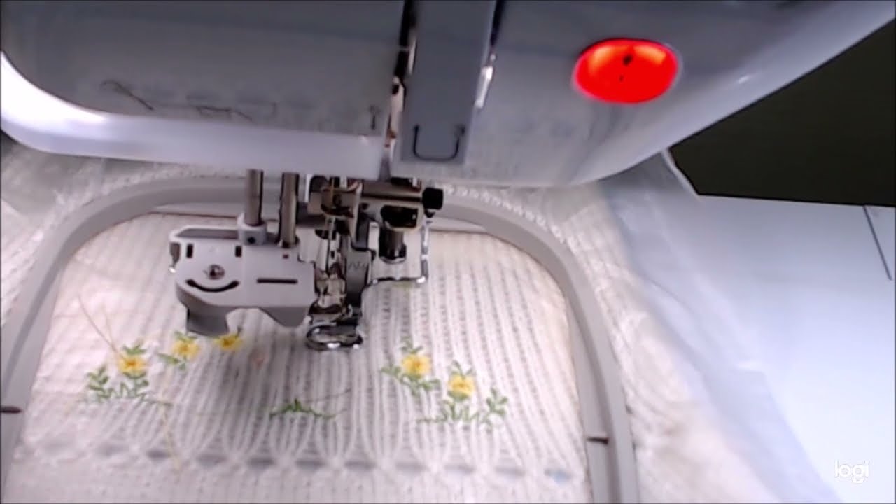 Suite et fin du tuto du 30/08/2022 : broderie réalisée sur la brodeuse ...