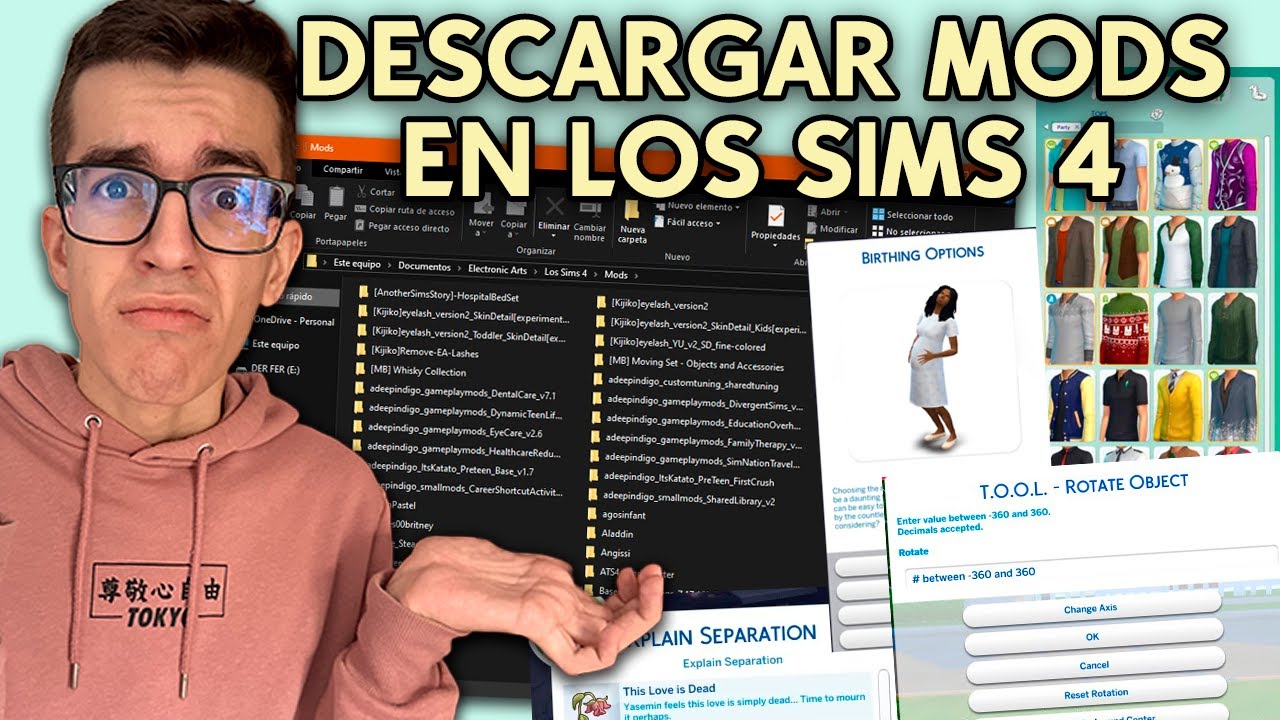 CÓMO DESCARGAR MODS EN LOS SIMS 4 ⚙ 💚 Y PREGUNTAS FRECUENTES ⁉ ...