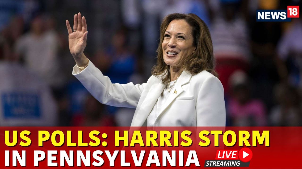 Kamala Harris Live: Kamala Harris Last Rally In Pennsylvania Live | US ...