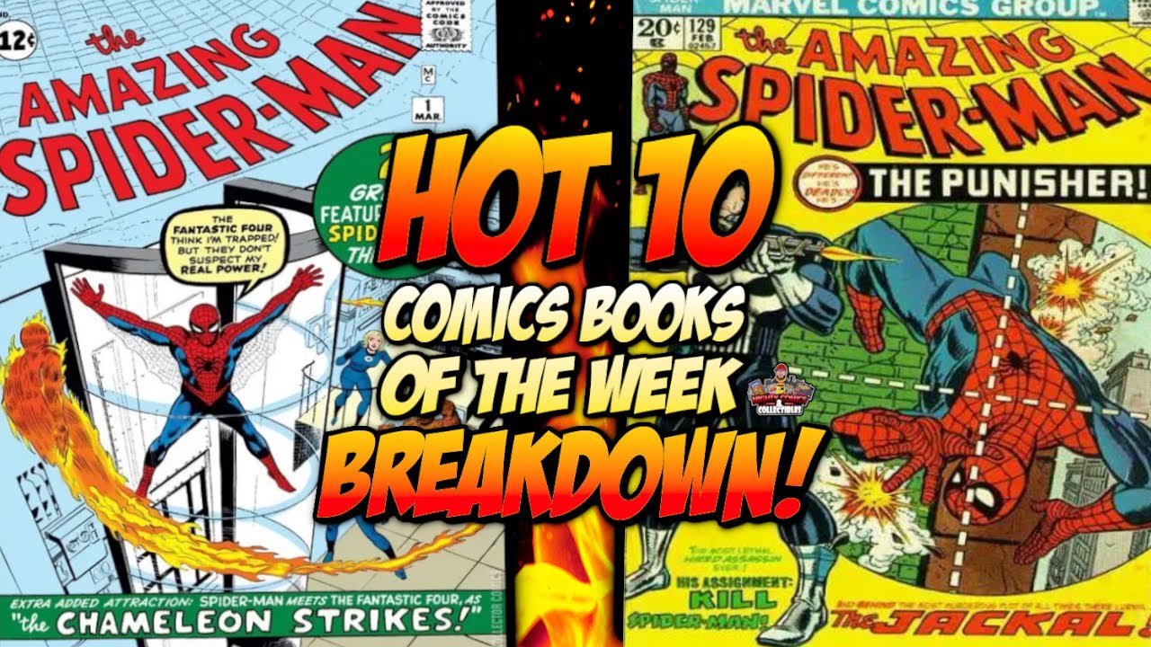 DC Comics Are Heating Up! 🔥 Hot 10 Comics of the Week Breakdown! - YouTube