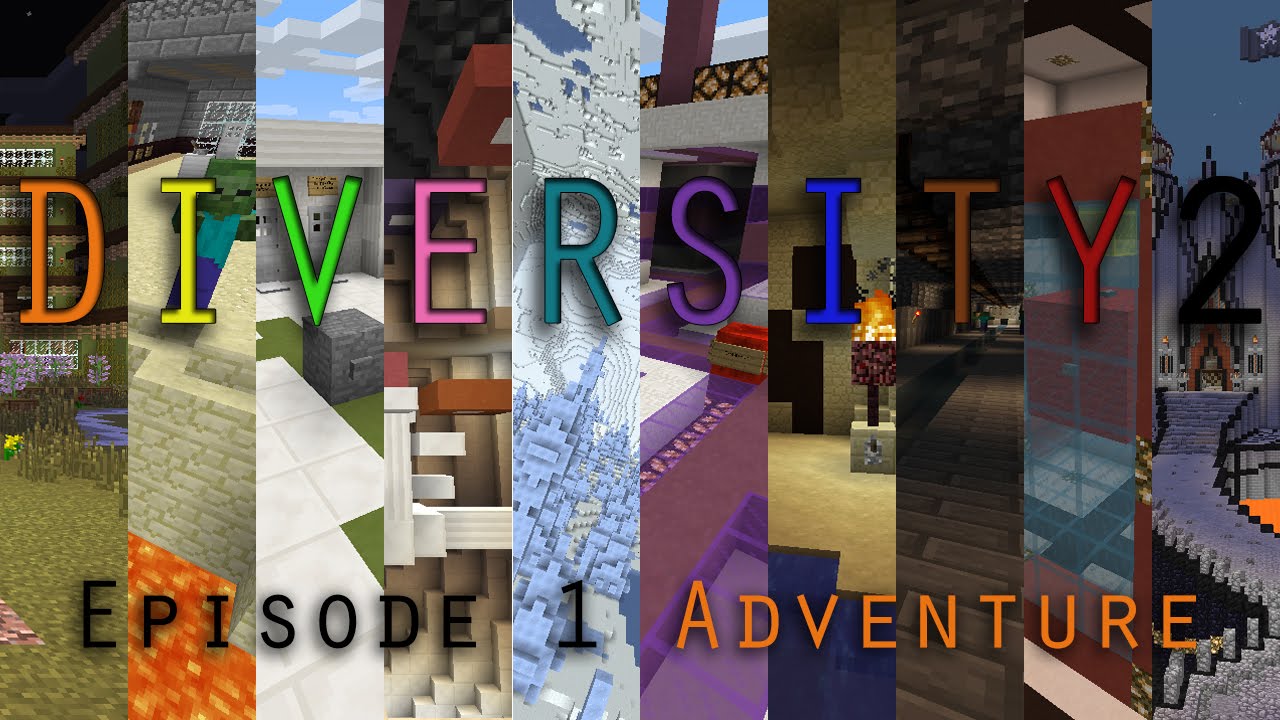 Minecraft: Diversity 2 Ep.1 - Adventure (Multi-Genre CTM Map) - YouTube