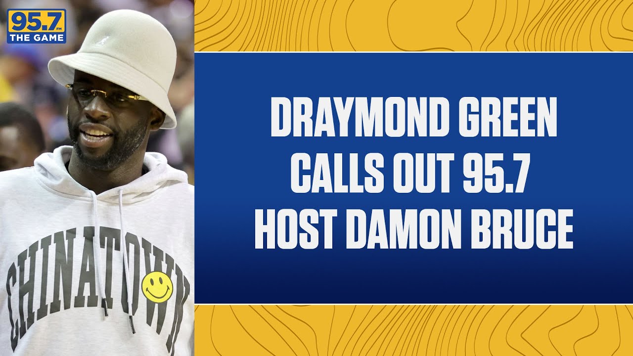 Draymond calls out Damon Bruce for Wiseman-Holmgren hot take - YouTube