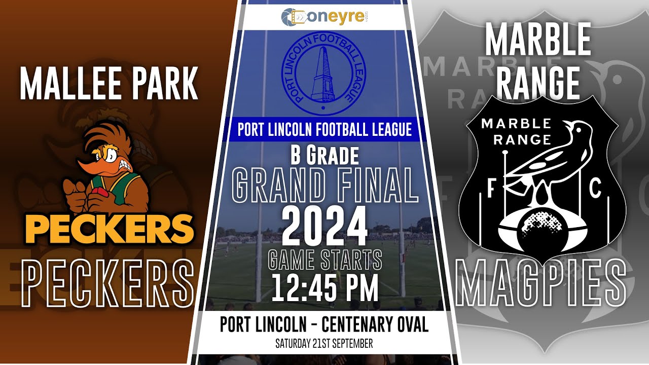 2024 PLFL B Grade Grand Final - Mallee Park vs Marble Range - YouTube