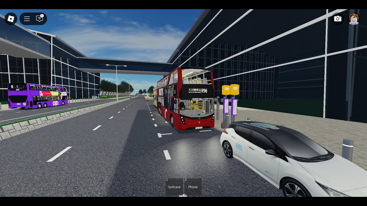 [前7515][Roblox Gameplay Ep150]德里鎮R96線(展貿館 → 天貝商場) Route R96(Exhibition ...