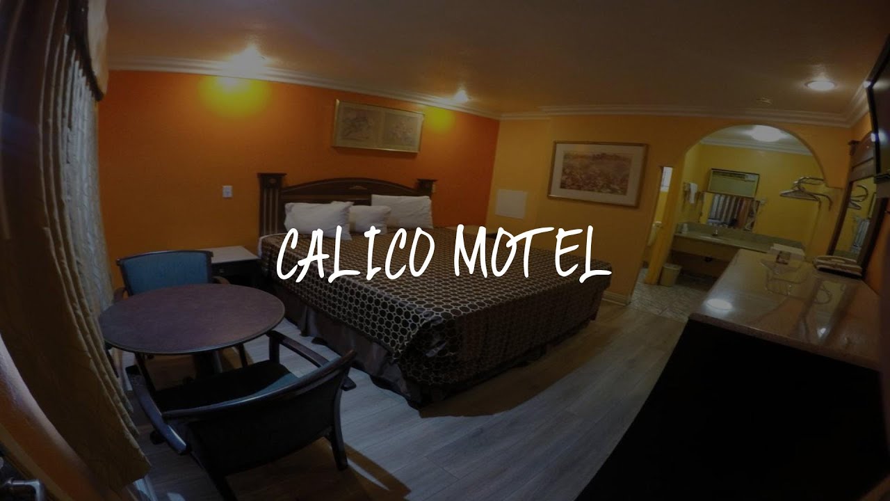 Calico Motel Review - Anaheim , United States of America - YouTube