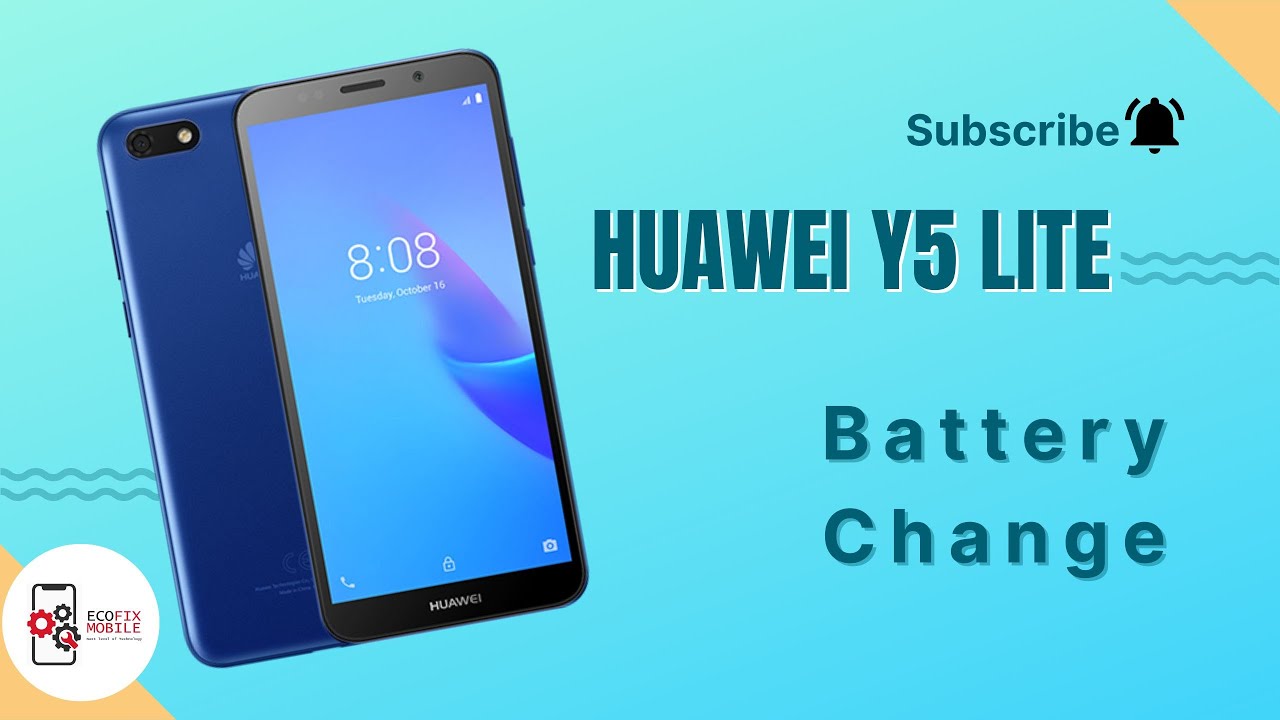 Huawei y5 lite mobile phone battery changing - YouTube