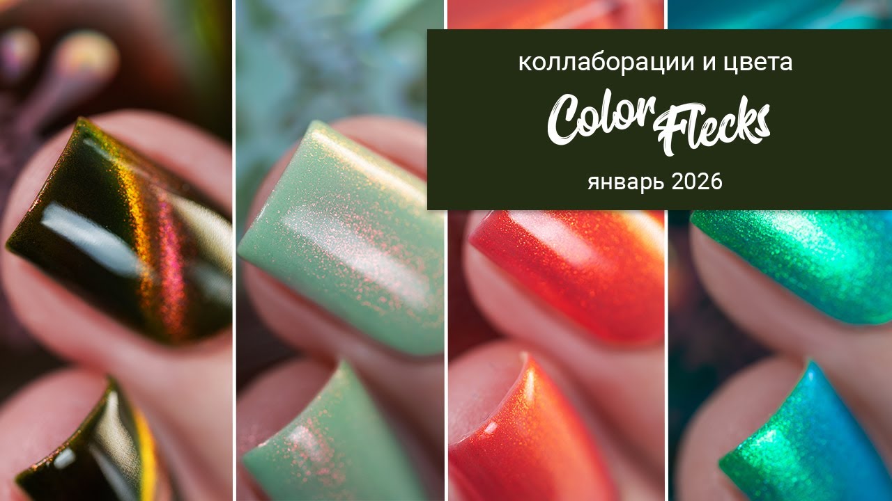 COLOR FLECKS январь 2026 || МОИ (и не только) КОЛЛАБОРАЦИИ и ЦВЕТА ...
