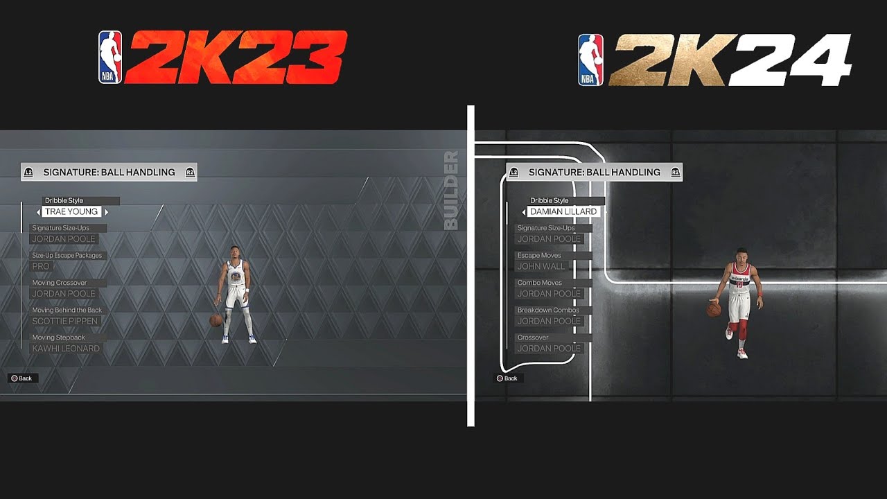 NEW ANIMATION COMPARISON IN NBA 2K24 | CURRENT GEN/ OLD GEN - YouTube