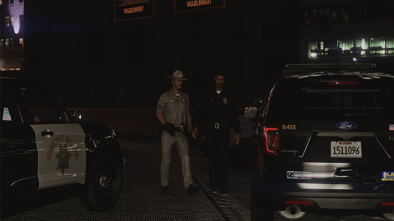 CHP Vehicle Pursuit in a **REALISTIC** California FiveM Server | SCRP ...