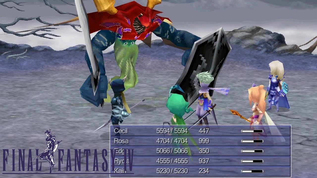 Final Fantasy IV (3D Remake) - Part 21: Geryon - YouTube
