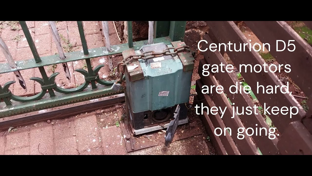 Troubleshooting a older Centurion D5 Sliding gate motor in Centurion ...