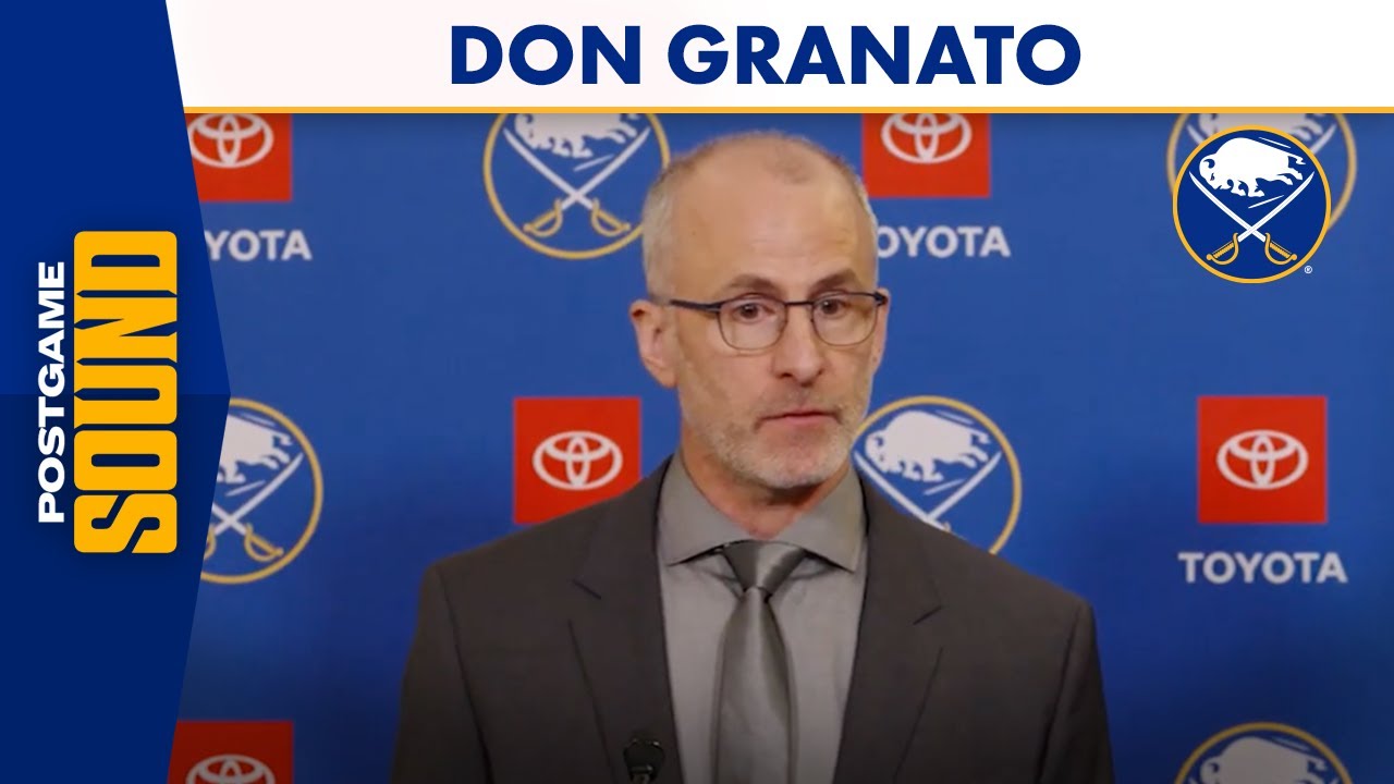 "Jeff Brings Life And Energy Every Day" | Buffalo Sabres Coach Don ...