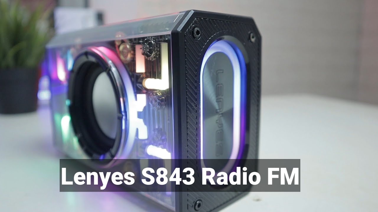 Speaker Lenyes s843 Aktifin Radio FM - YouTube