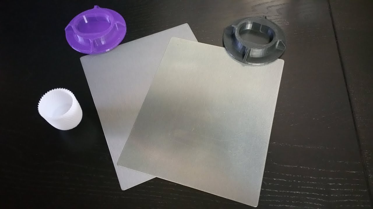GeckoTek's 3d printer build plate Review - YouTube