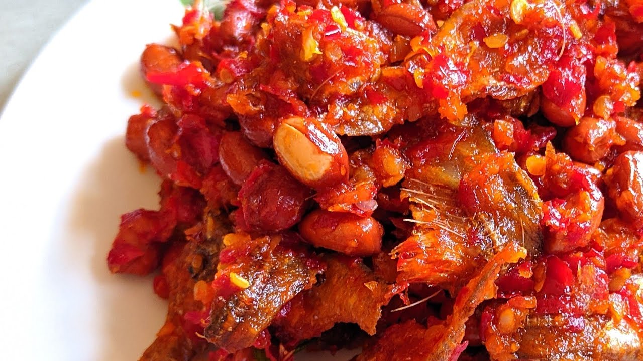 Cara Membuat Balado Ikan Asin Kacang Tanah Kriuk Tahan Lama | Resep ...