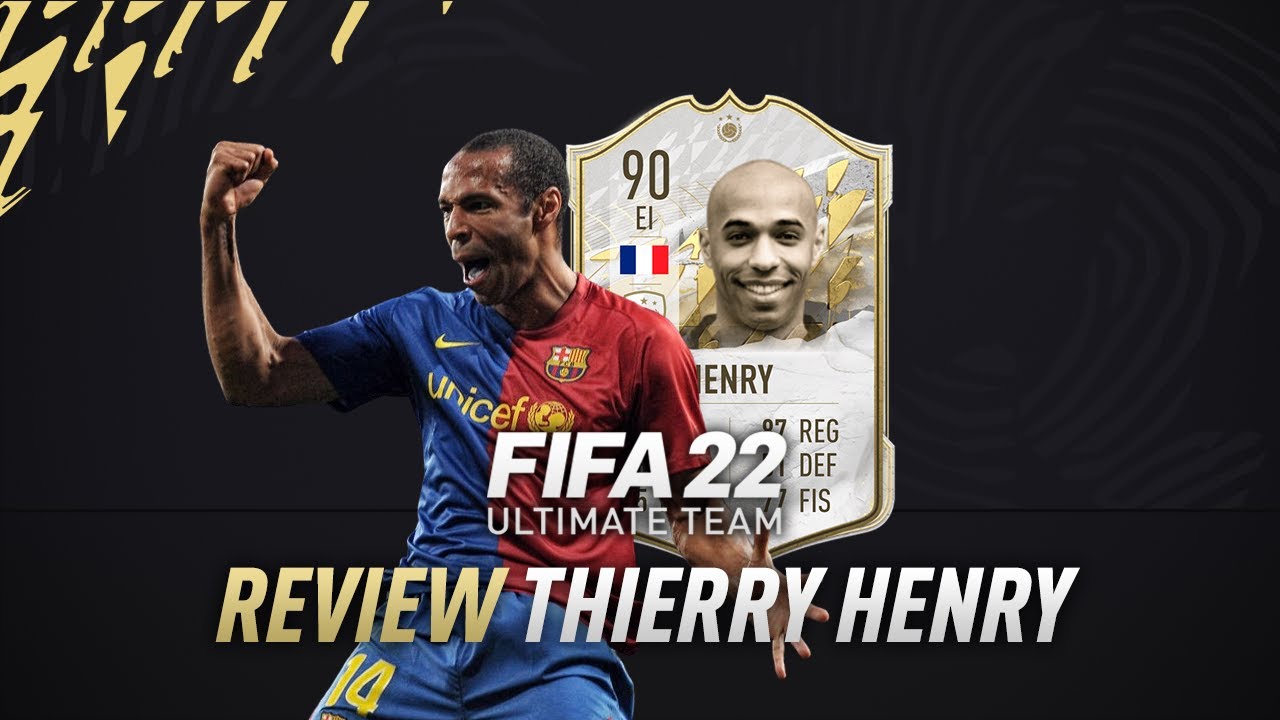 ¡HENRY POR 6 FICHAS! 😳 ¿VALE LA PENA? 90 THIERRY HENRY FIFA 22 ICON ...