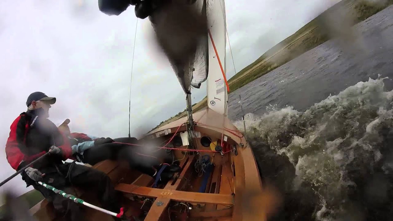 Graduate Dinghy Sailing Boom Cam - Bolton SC 2015 - YouTube