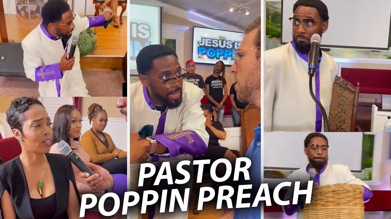 When a pastor preaches Jesus Is Poppin! - KOUNTRY WAYNE - YouTube