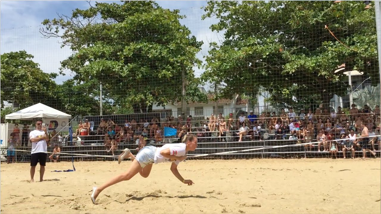 Slacklining in High Heels in Brazil - YouTube