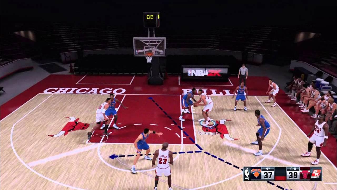 NBA 2K16 How To Play Triangle Freelance Offense - Full Introduction - YouTube