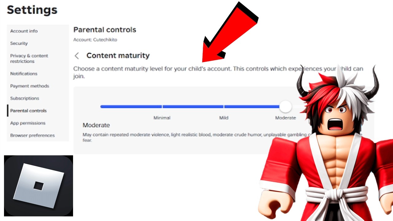 How to Change Content Maturity Setting in Roblox (2026 Easy Guide ...