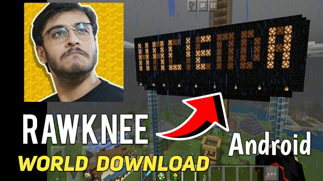 How To Download Rawknee Minecraft World in Android Pocket Edition ...