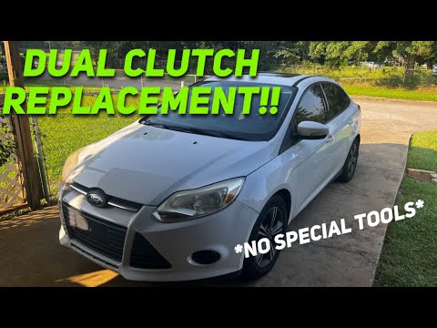 How to Replace a Ford Focus Clutch Without Special Tools - YouTube