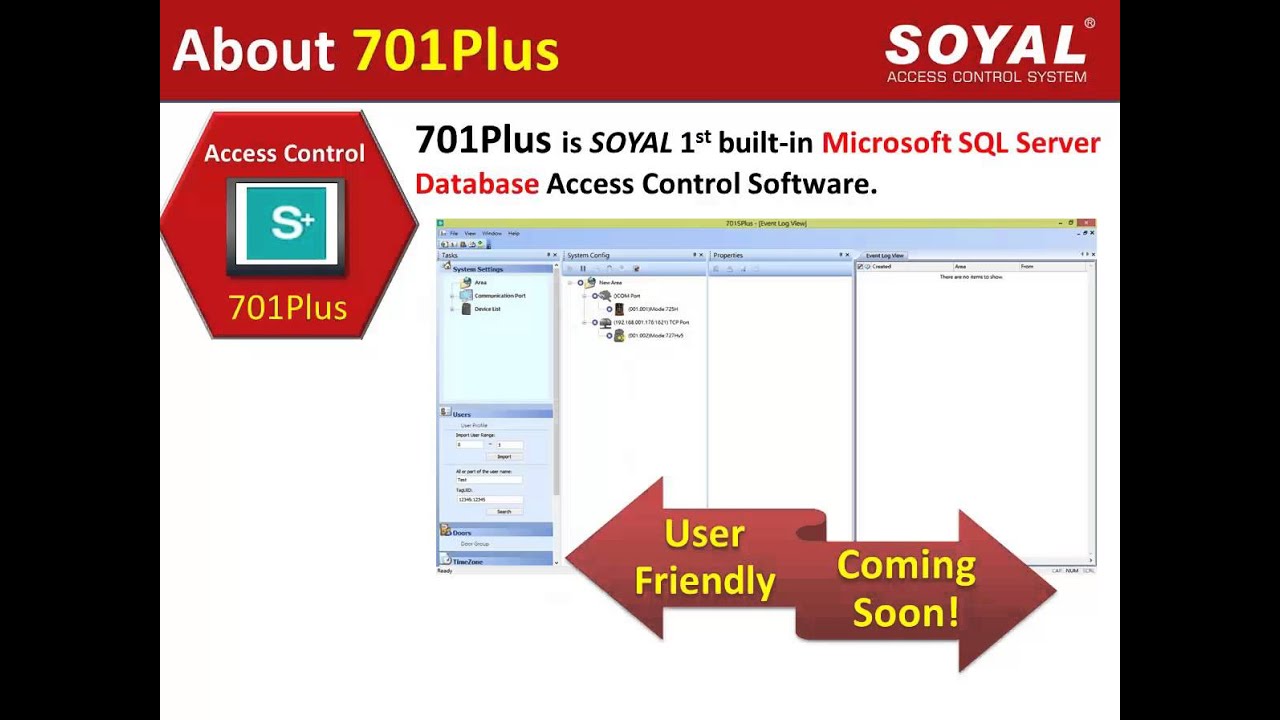 Soyal Software Part3 701Plus - YouTube