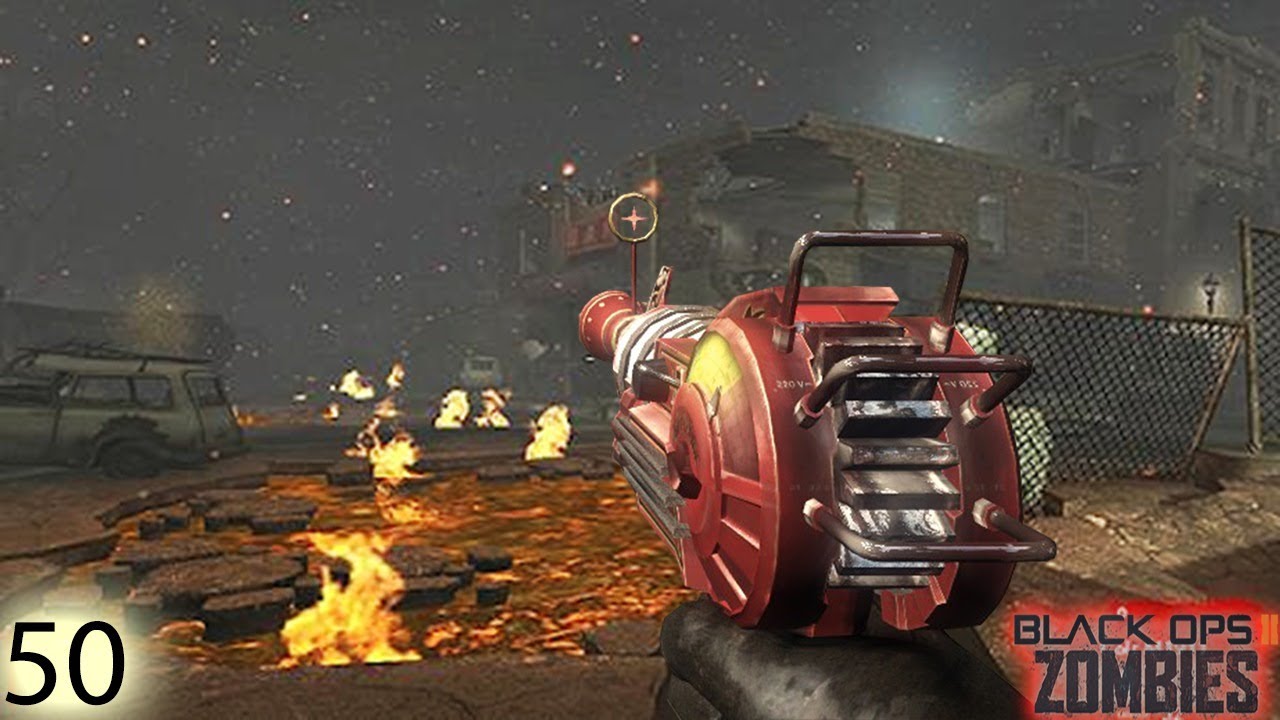 BO2 Zombies | Round 50 Challenge on Town - YouTube