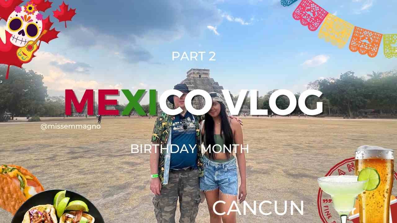 MEXICO VLOG 2 : Cancun - Chichen Itza, Cenote & Valladolid Tour - YouTube