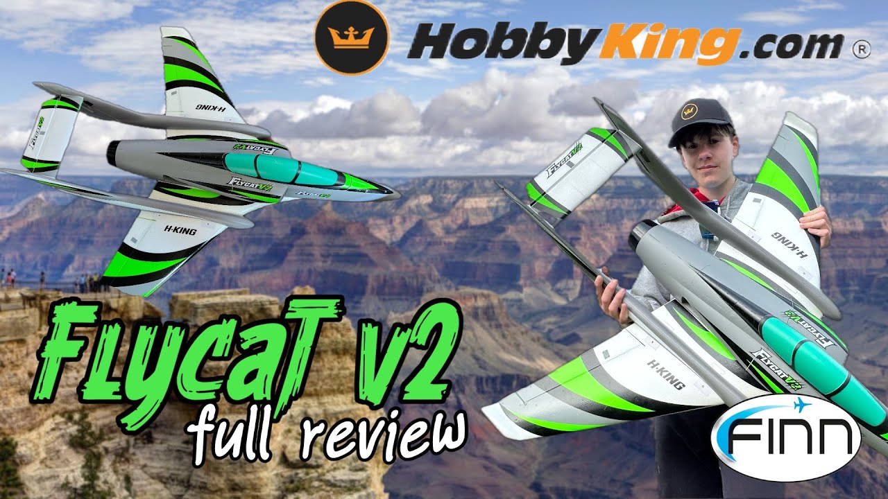 Hobbyking Flycat v2 full review - YouTube