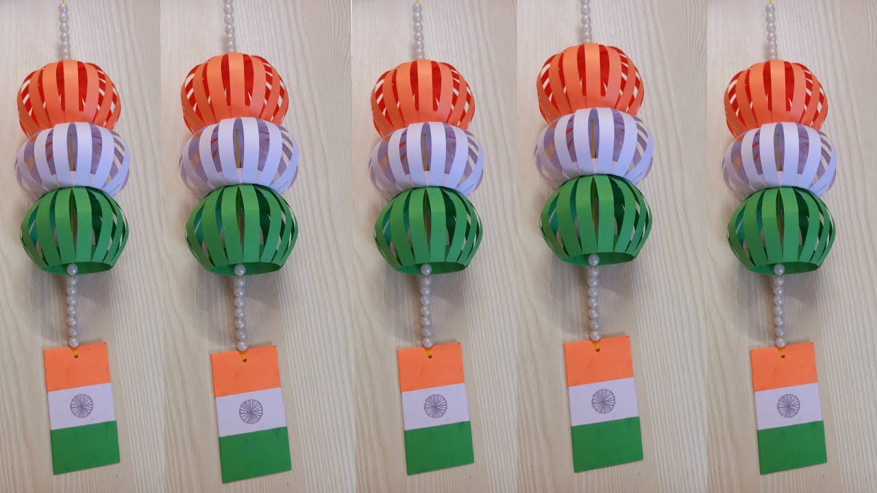 15 August Independence Day Easy Paper Craft Ideas | Simple Decoration ...