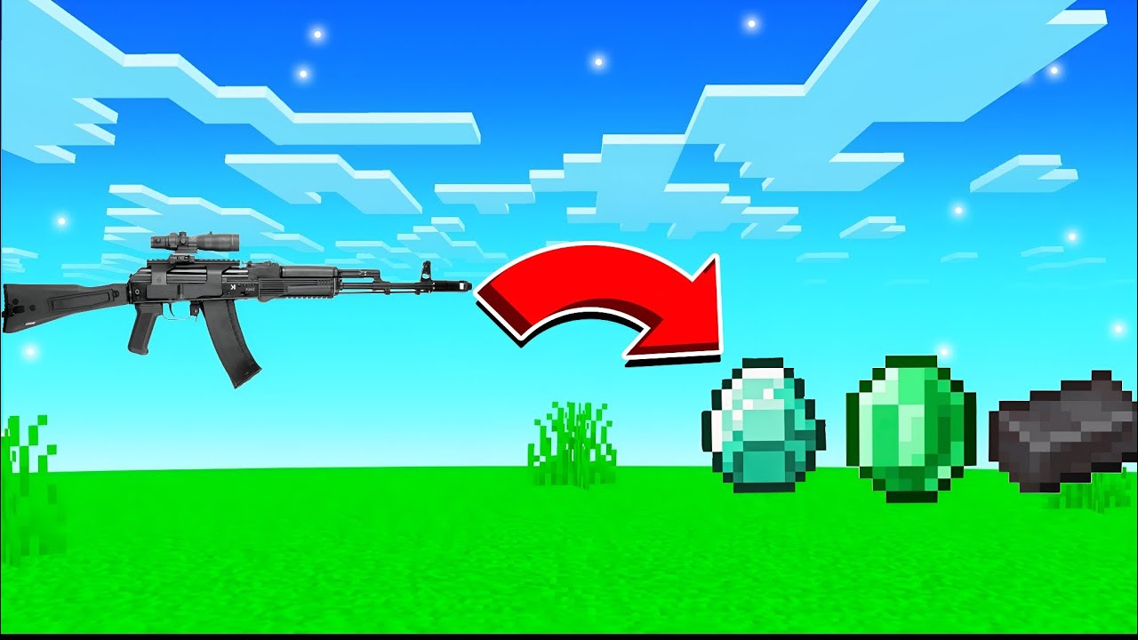 Minecraft but I have only nine slot in my inventory 😱😱😱😱 - YouTube