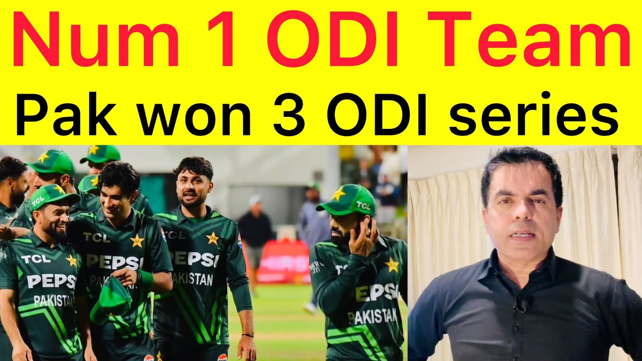 Number ODI Team again 🛑 Pak win consecutive 3rd ODI series against ...