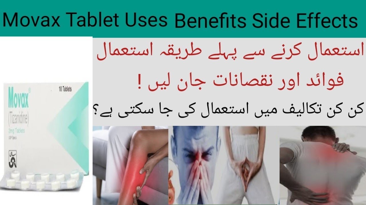 Movax Tablet 2mg/4mg Uses in Urdu | Benefits Side Effects Movax Tablet ...