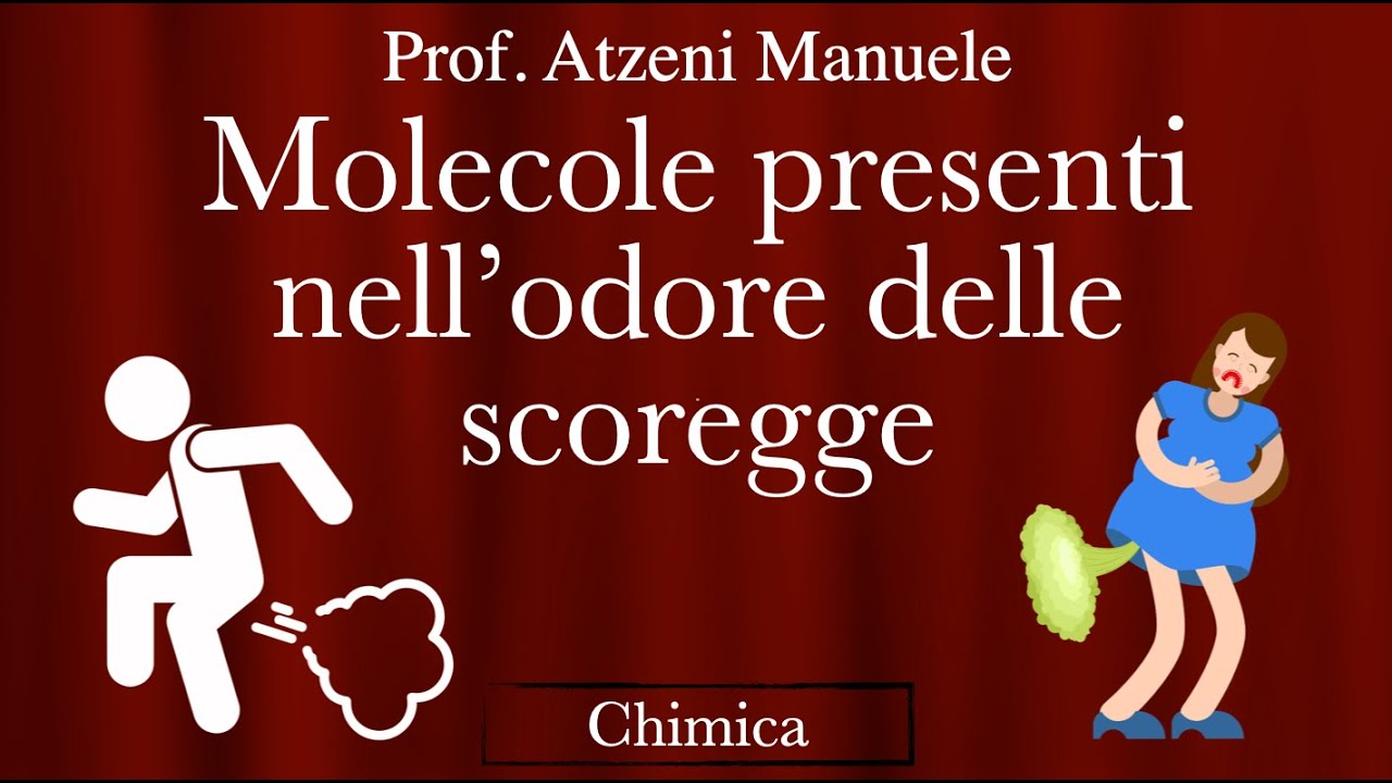 Molecole presenti nell’odore delle scoregge!!! 🤮 @ProfAtzeni ISCRIVITI ...