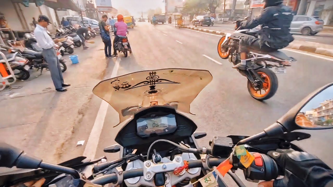 Crazy stunts on Sunday Ride 🔥👈🤩@ridingwithakash - YouTube