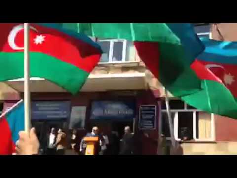 Dövlət Dəmir Yolu Liseyi Qarabağ dəstək aksiyası